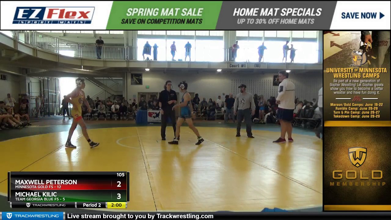 105 Maxwell Peterson Minnesota Gold FS vs Michael Kilic Team Georgia ...