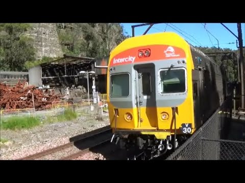 Sydney Train Vlogs 105: NSW Intercity V Set V30 - YouTube