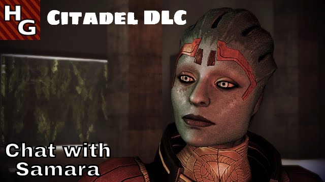 Mass Effect 3 (FemShep) - 323 - Citadel DLC: 27) Chat with Samara - YouTube