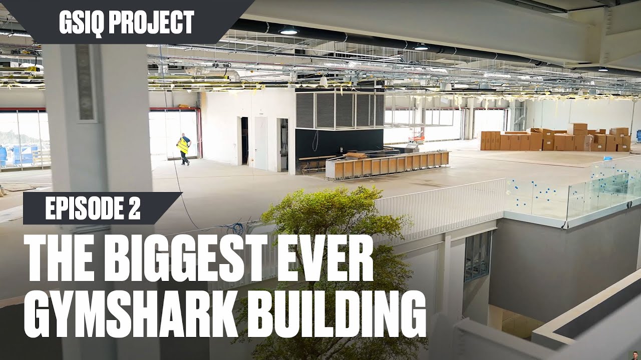 The biggest EVER Gymshark building - YouTube