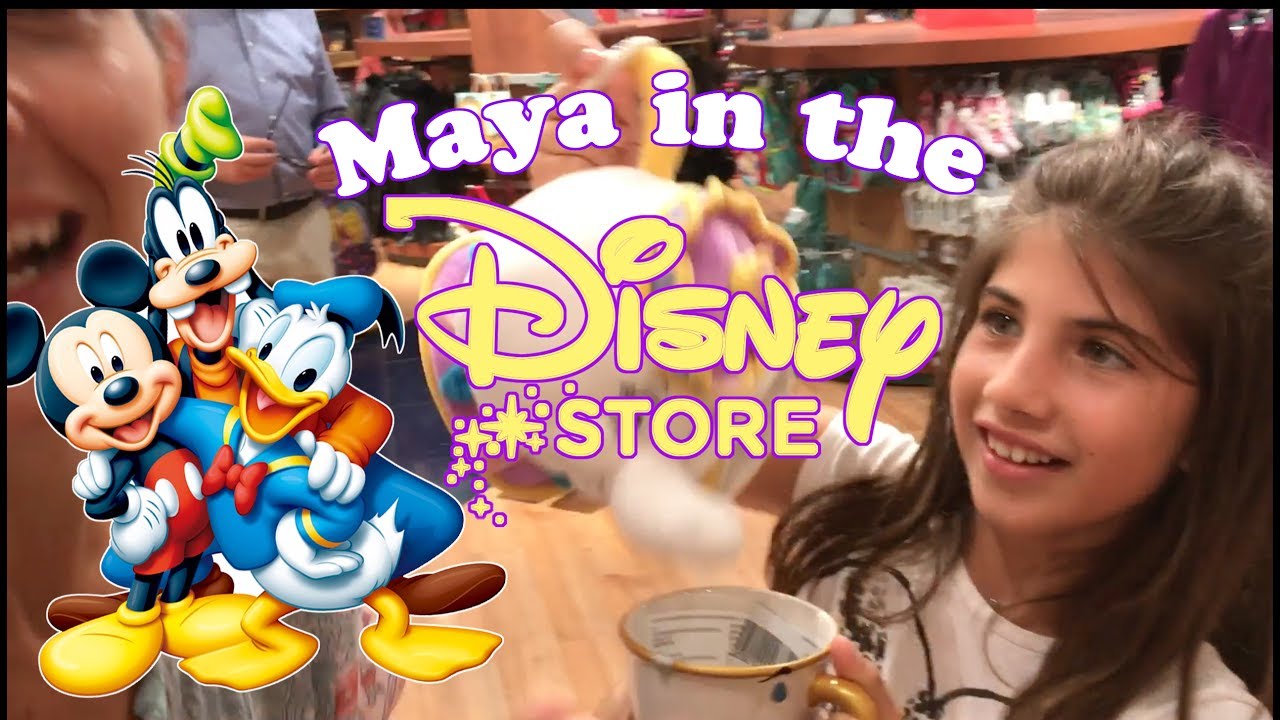 Maya Became 5 Years Old in the Disney Store!! | Our Family Fun Videos ...