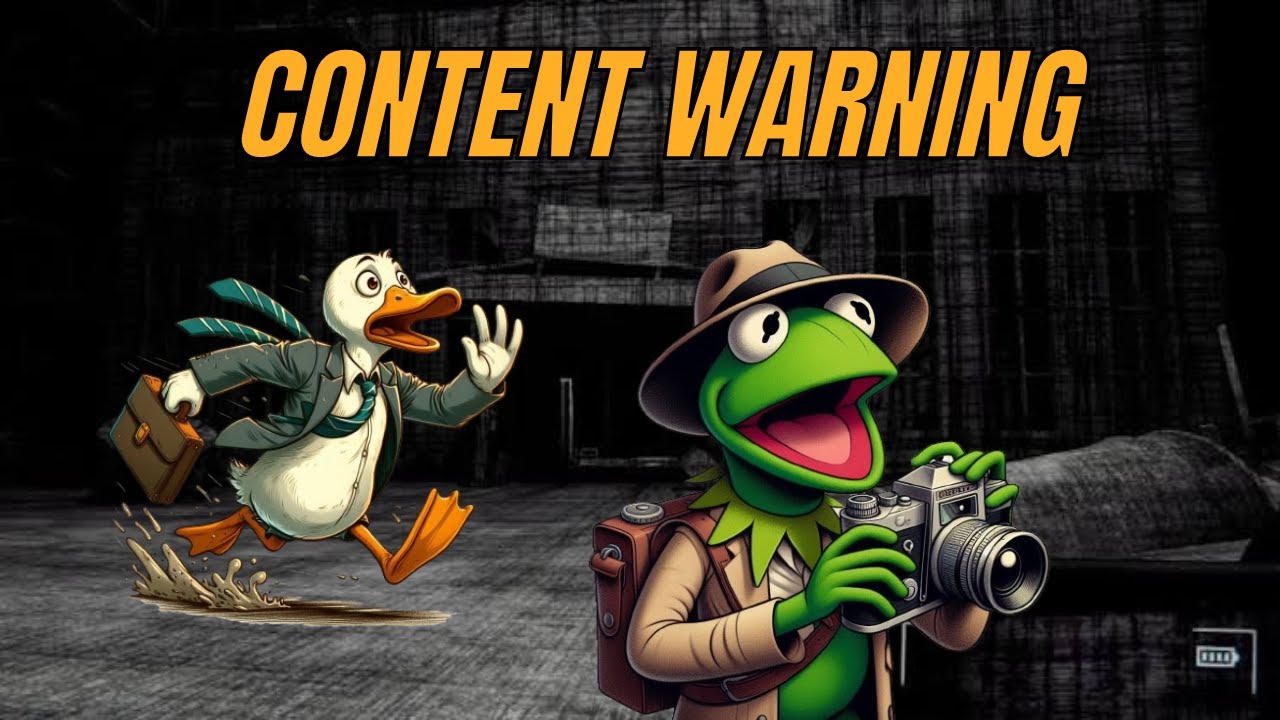 Content warning is so FUNNY (Content warning funny moments) - YouTube