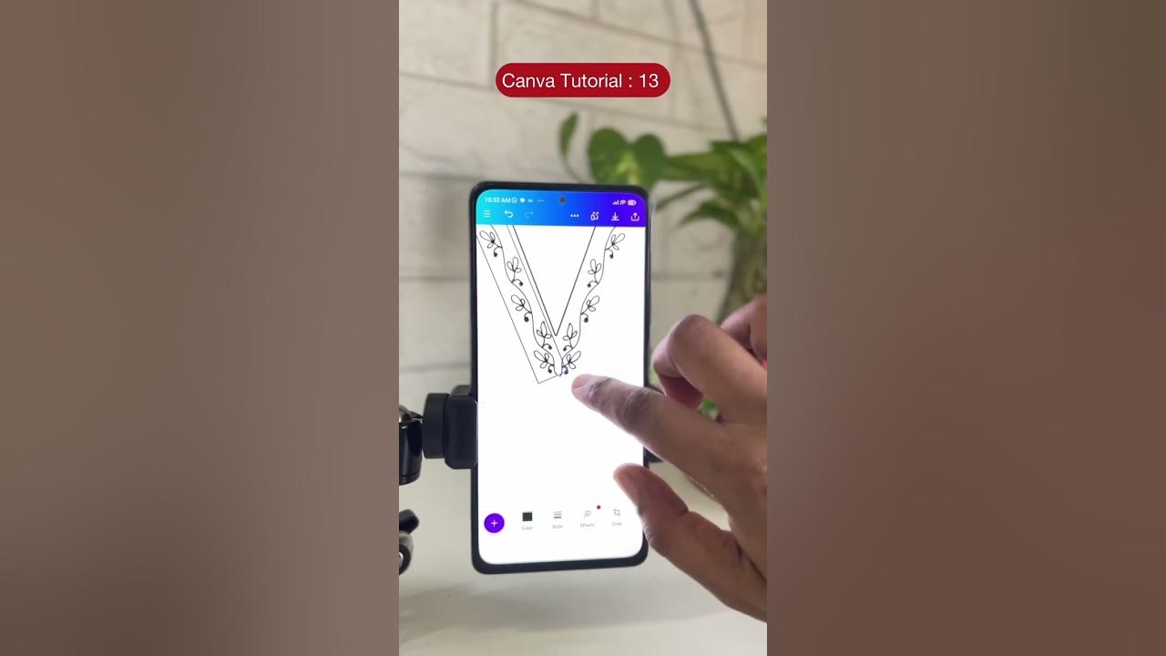 AARI EMBROIDERY BLOUSE DESIGNS IN CANVA : TUTORIAL 13 - YouTube