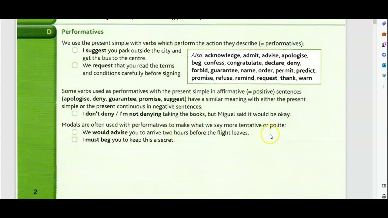 Unit 1 Present Continuous and Present Simple 1 ardı Martin Hewings - YouTube