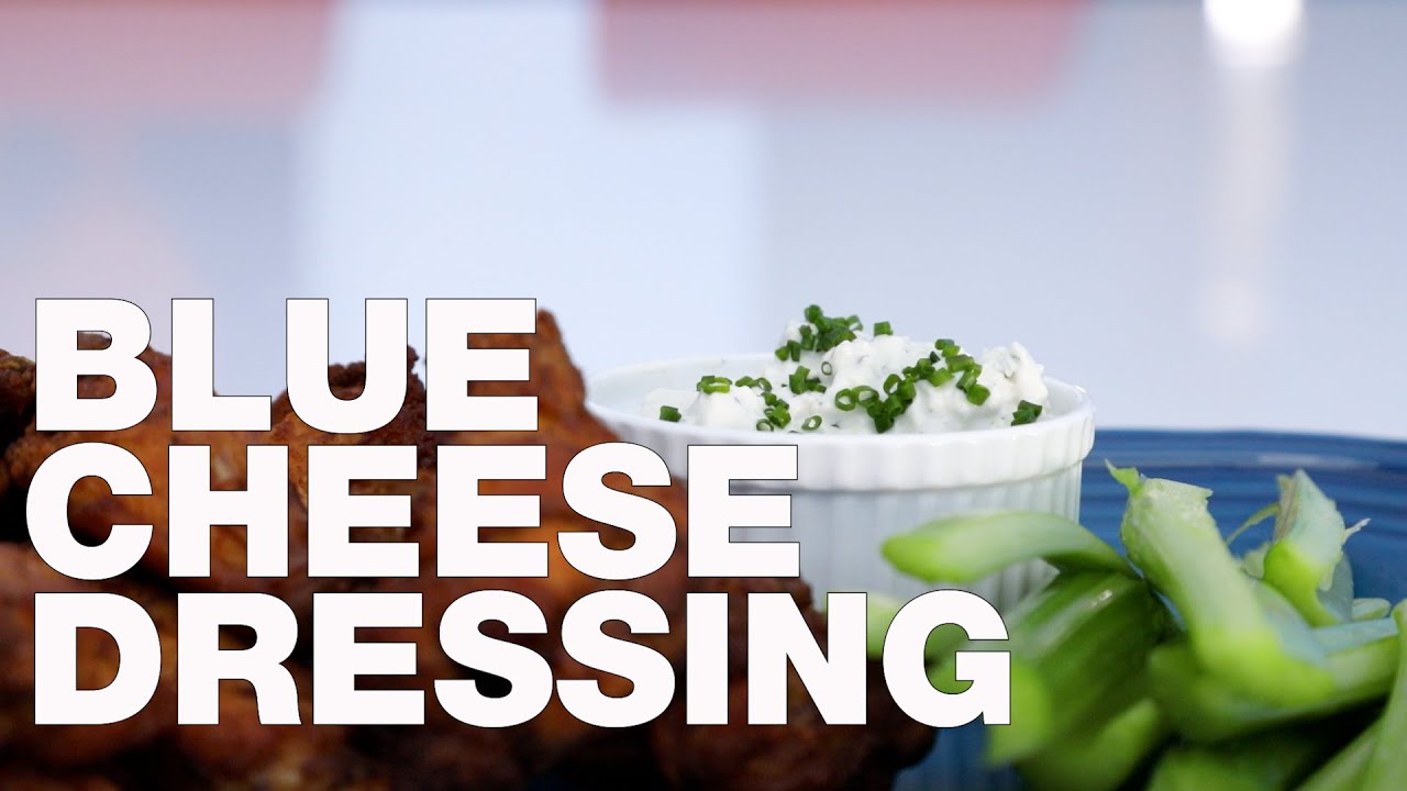 Blue Cheese Dressing for Chicken Wings | Best Homemade Bleu Cheese ...