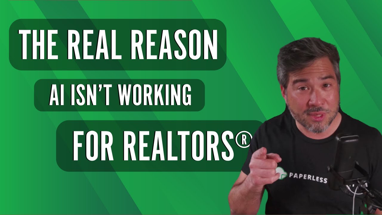 The Real Reason AI Isn’t Working for REALTORS® - YouTube