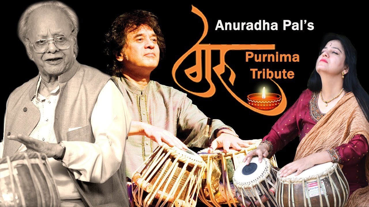 World Record tribute to Ustad Alla Rakha by Anuradha Pal | 217 Tabla ...