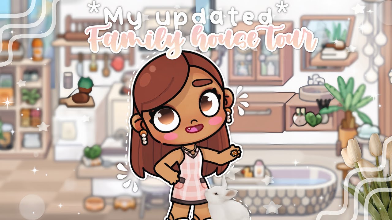 My *UPDATED* family house tour *AESTHETIC* 🧺🎀 || *with voice* 🔊 ...