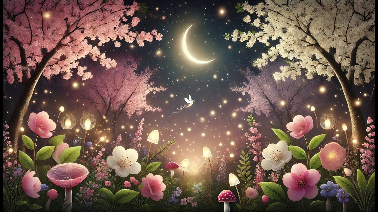 Springtime Ambiance with Gentle Music/Relaxation & Inspiration 🌸 Nature ...