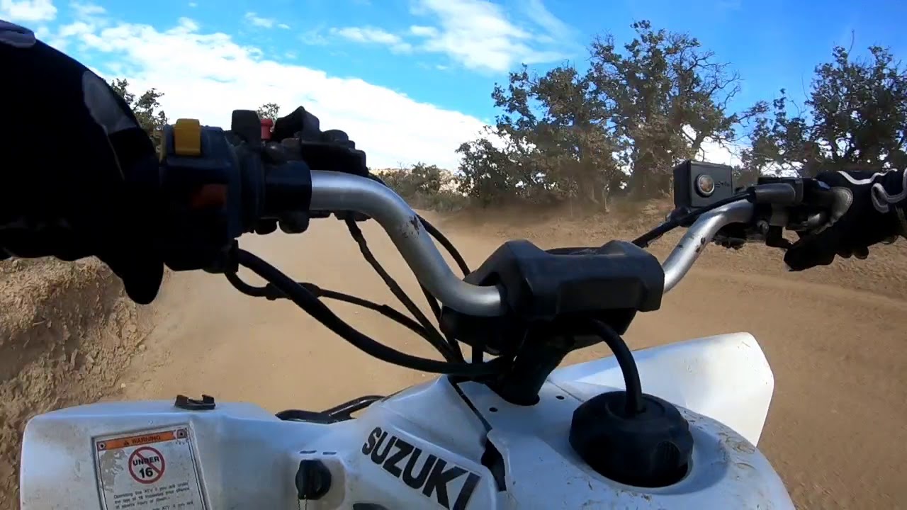Suzuki ltr450 quadracer - YouTube
