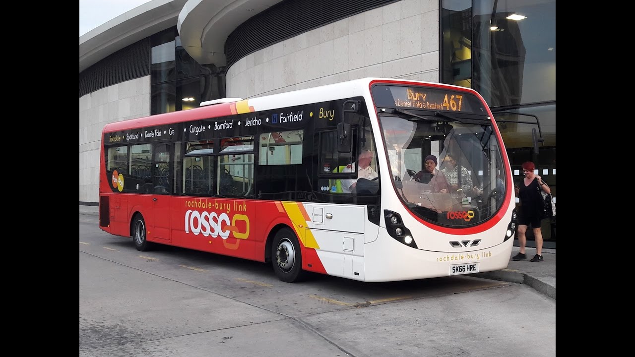 Rossendale Transport (Rosso) Wright Streetlite DF-Micro Hybrid 301 ...