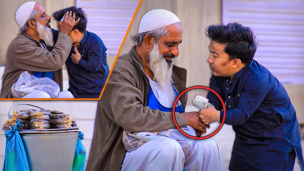 Purchasing Happiness From Old Man - YouTube