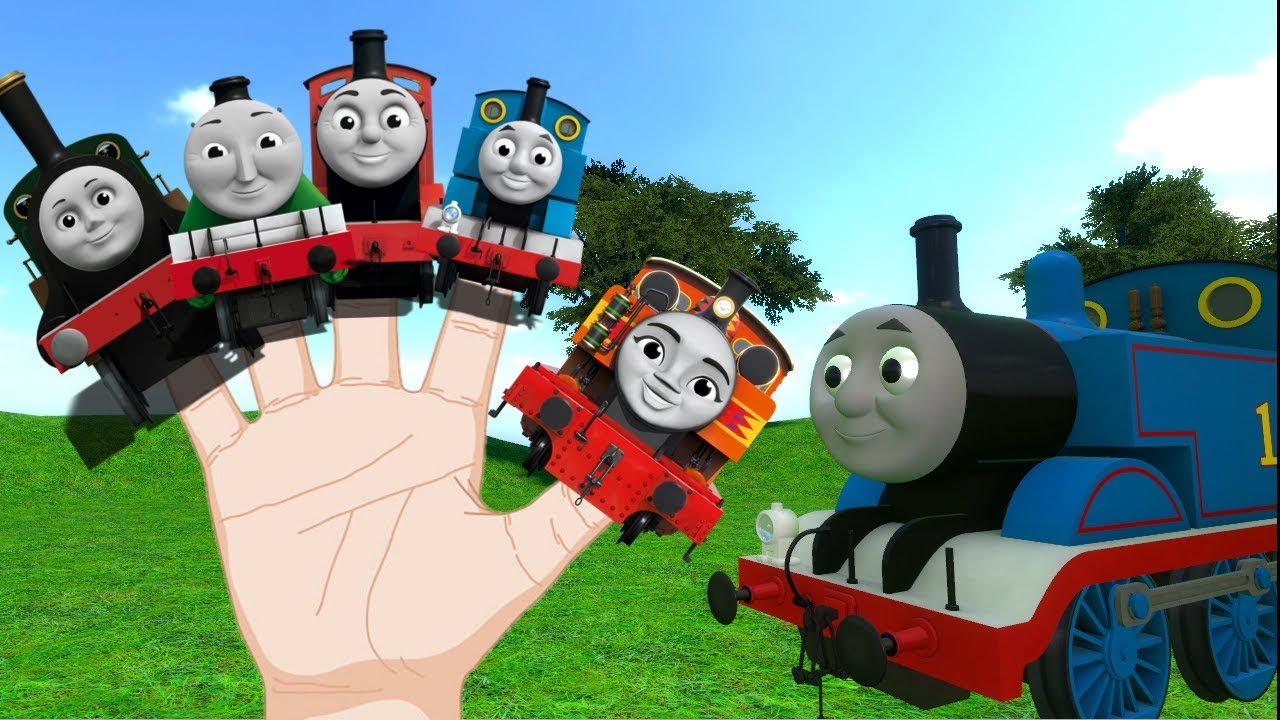 Thomas And Friends Finger Family | Nursery Rhyme for kids - YouTube