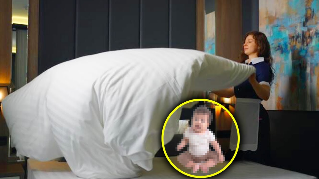 While Cleaning The Hotel Room, This Maid Couldn't Believe Her Eyes When ...