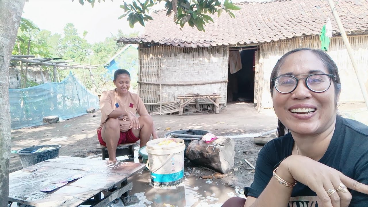 Ngintip Kesibukan Mama Nisa Keluarga Flores‼️lagi Nyuci Baju Youtube