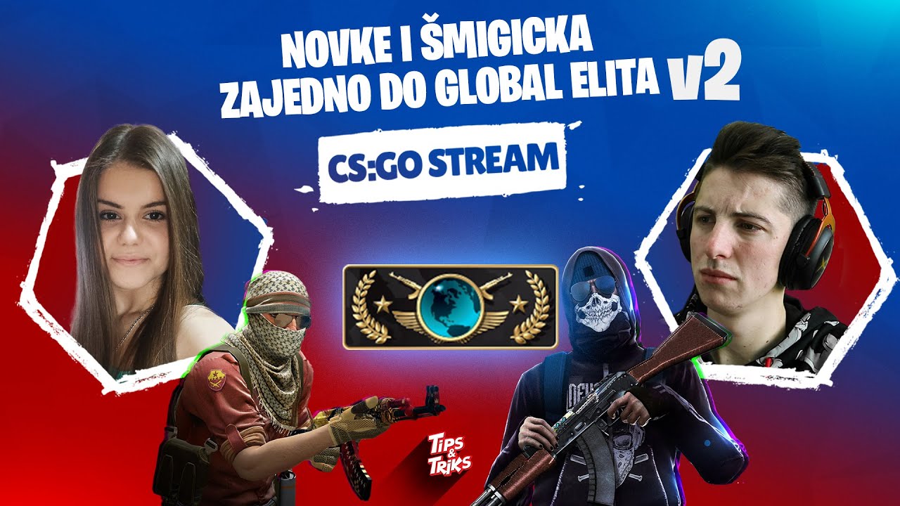 Novke i Šmiga - Zajedno do GLOBAL ELITE-A OPET! - YouTube