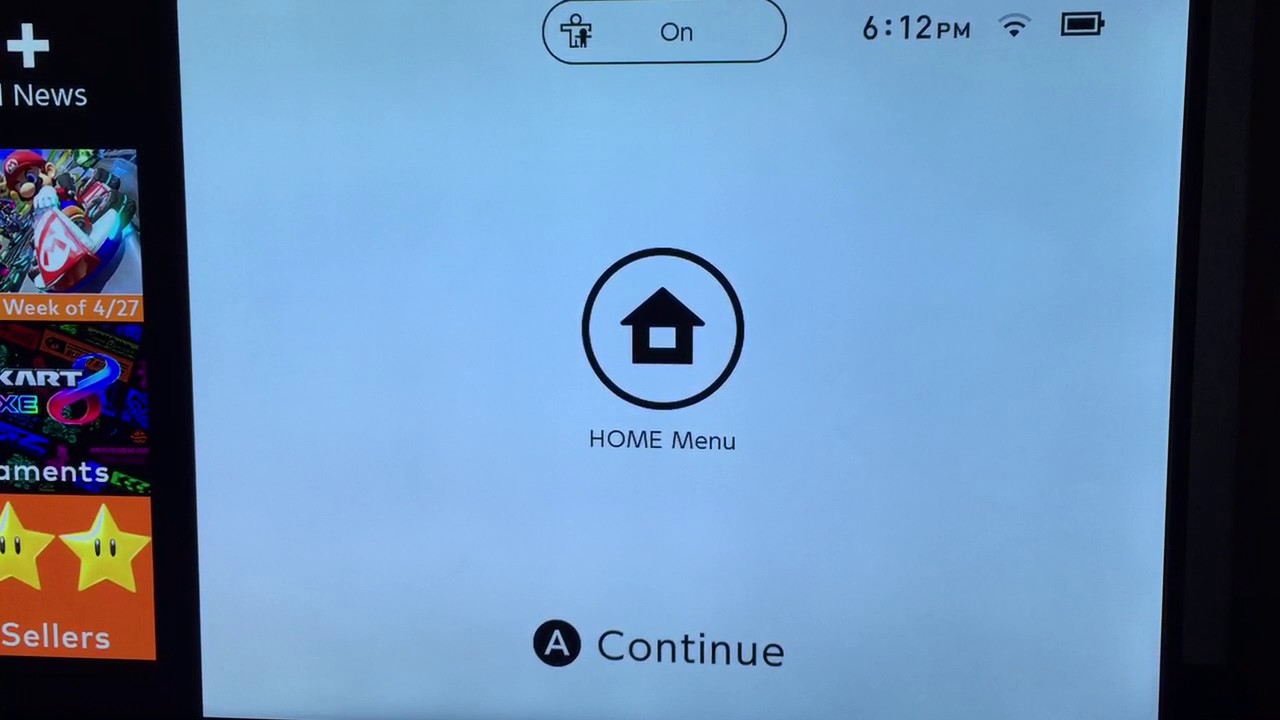 Weird "clicking" noise in Nintendo Switch menu - YouTube