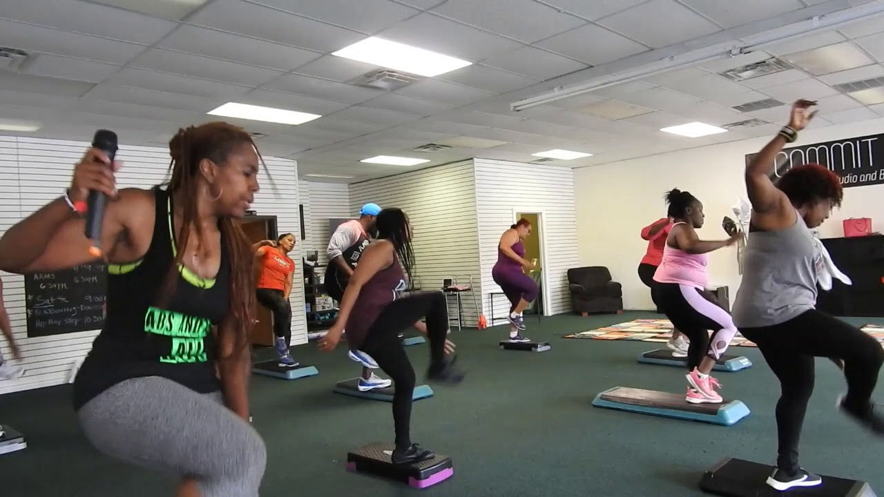Hip Hop Step Class Detroit with Julie - YouTube