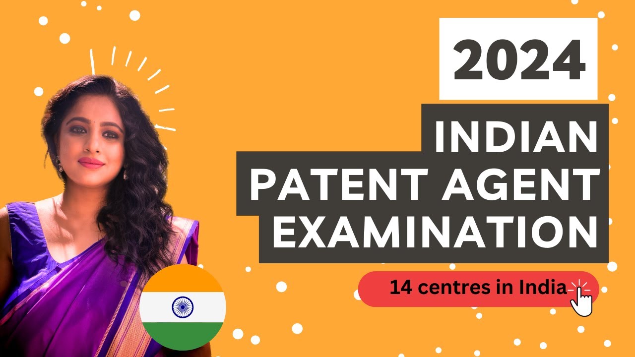 Indian Patent Agent Examination 2024 - Full information ! - YouTube