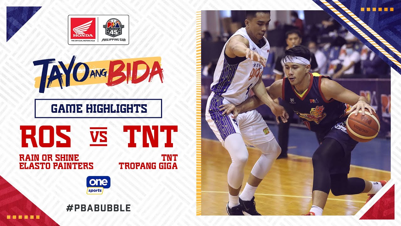 Highlights: Rain or Shine vs TNT | PBA Philippine Cup 2020 - YouTube