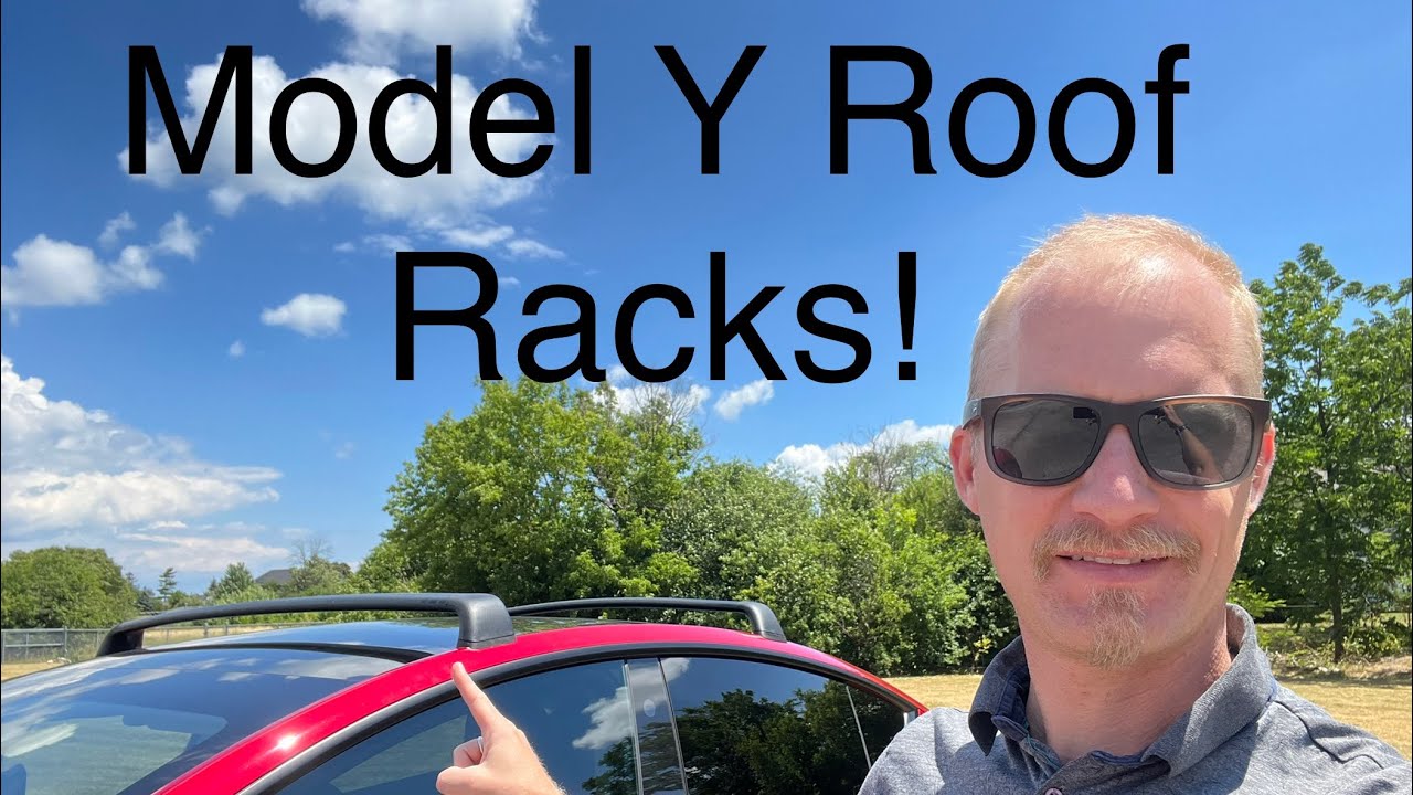 Review of roof racks for the Tesla Model Y. OEM vs the Others… - YouTube