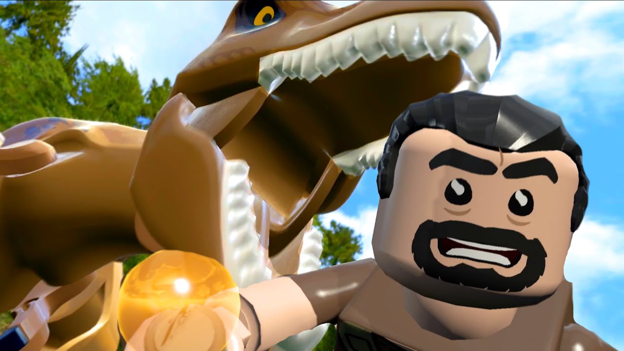 LEGO Jurassic World Cooper Performs All Minifigure Cutscenes in LEGO ...