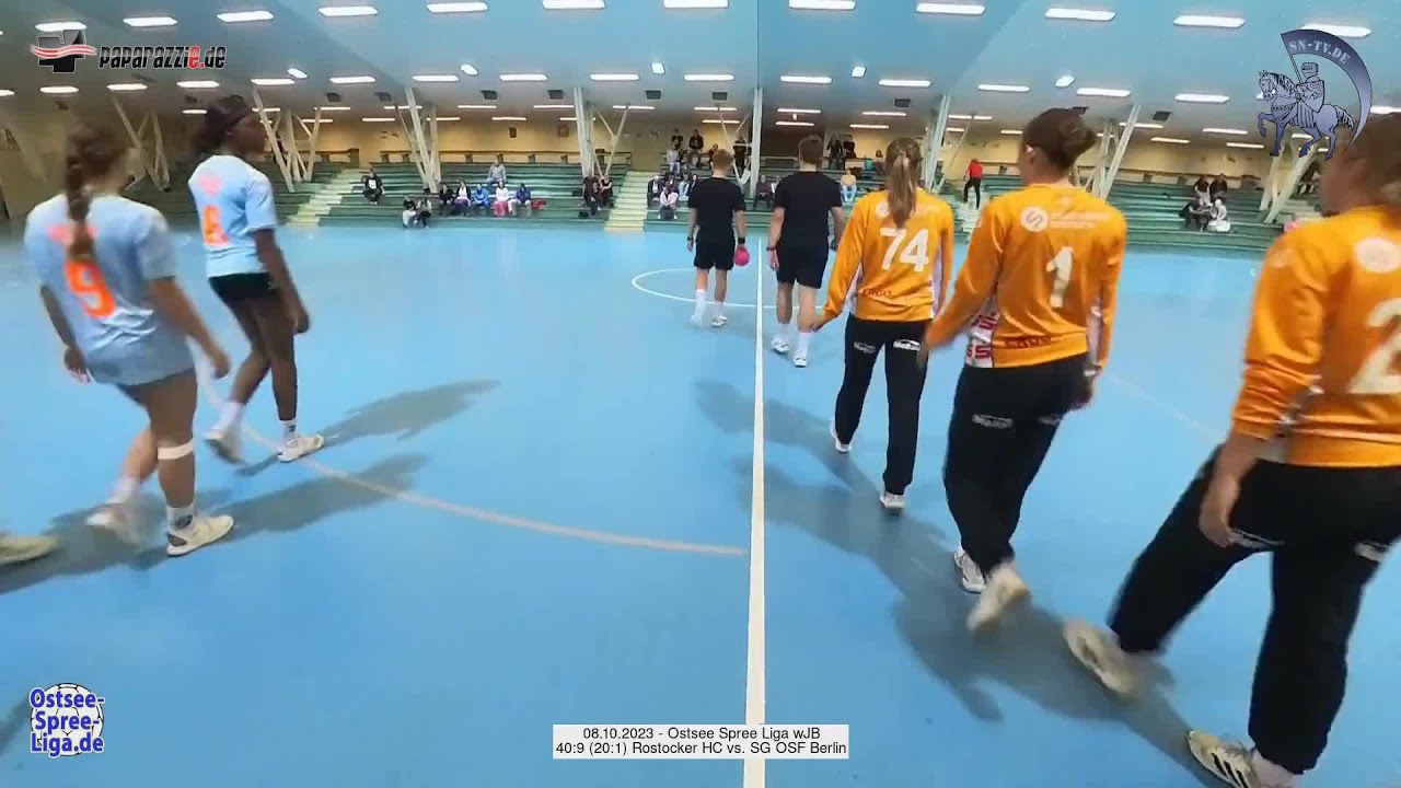 40:9 (20:1) Rostocker HC vs. SG OSF Berlin - 08.10.2023 - YouTube