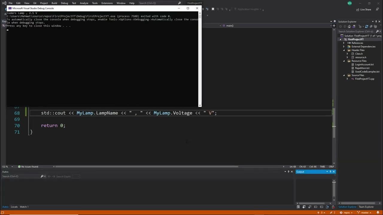 C++ Beginner Tutorial - Basics - #160 Class Constructor And Initializer - YouTube