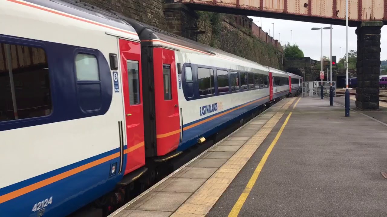 East Midlands Trains HST Power Cars 43064+43047 At Sheffield From ...