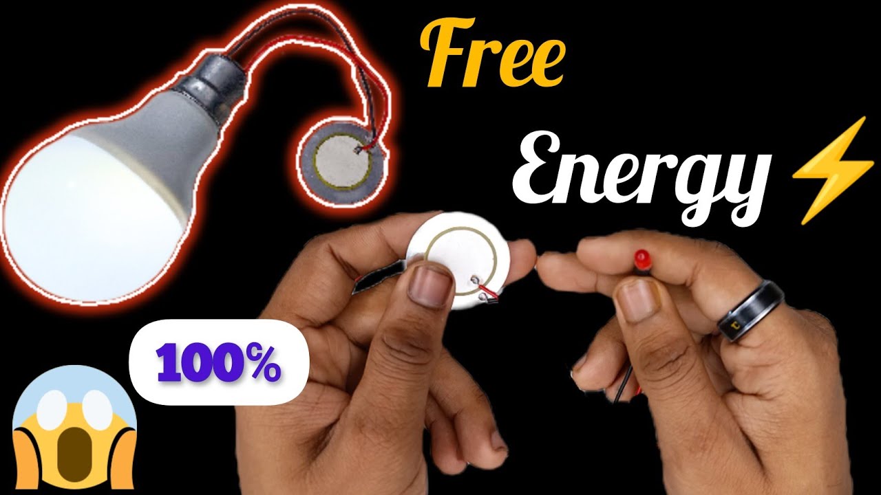 Free energy experiment using Piezoelectric #88 #inventions ...