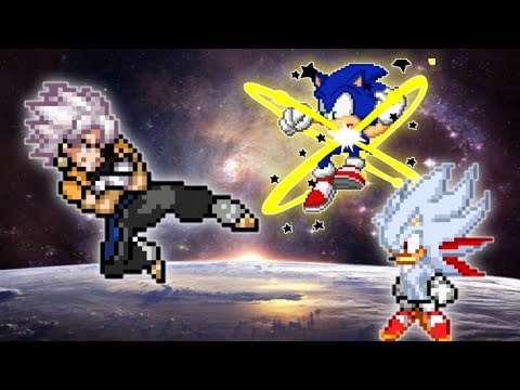 Gogetto MUI OP VS Shadic Hyper OP & Sonic Ultimate OP in Jump Force ...