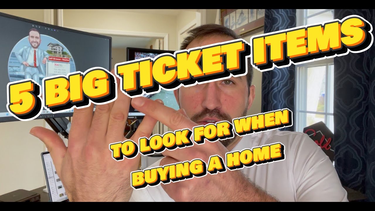 5 BIG TICKET ITEMS to look for when buying a home. This can save you ...
