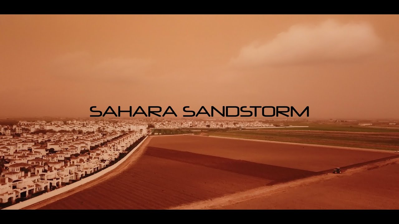 Spain | Drone | 4K | Sahara Sandstorm - YouTube