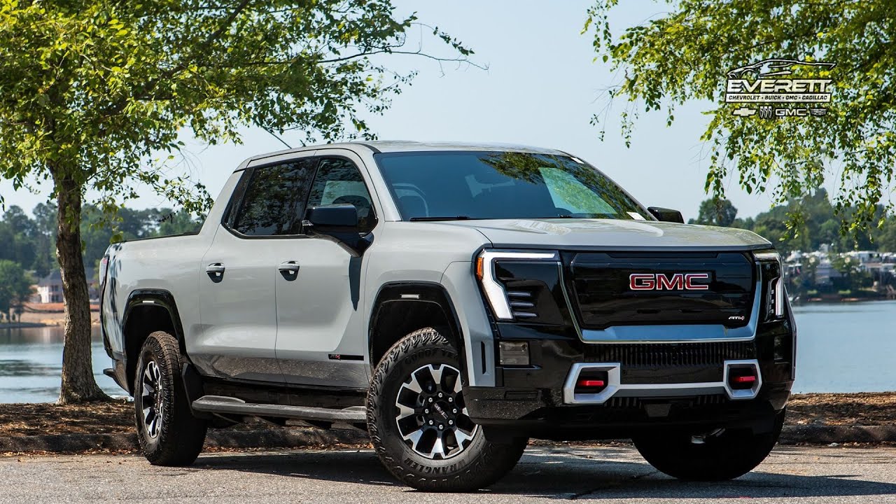The FIRST All Electric AT4 | 2026 GMC Sierra EV Extended Rage AT4 - YouTube