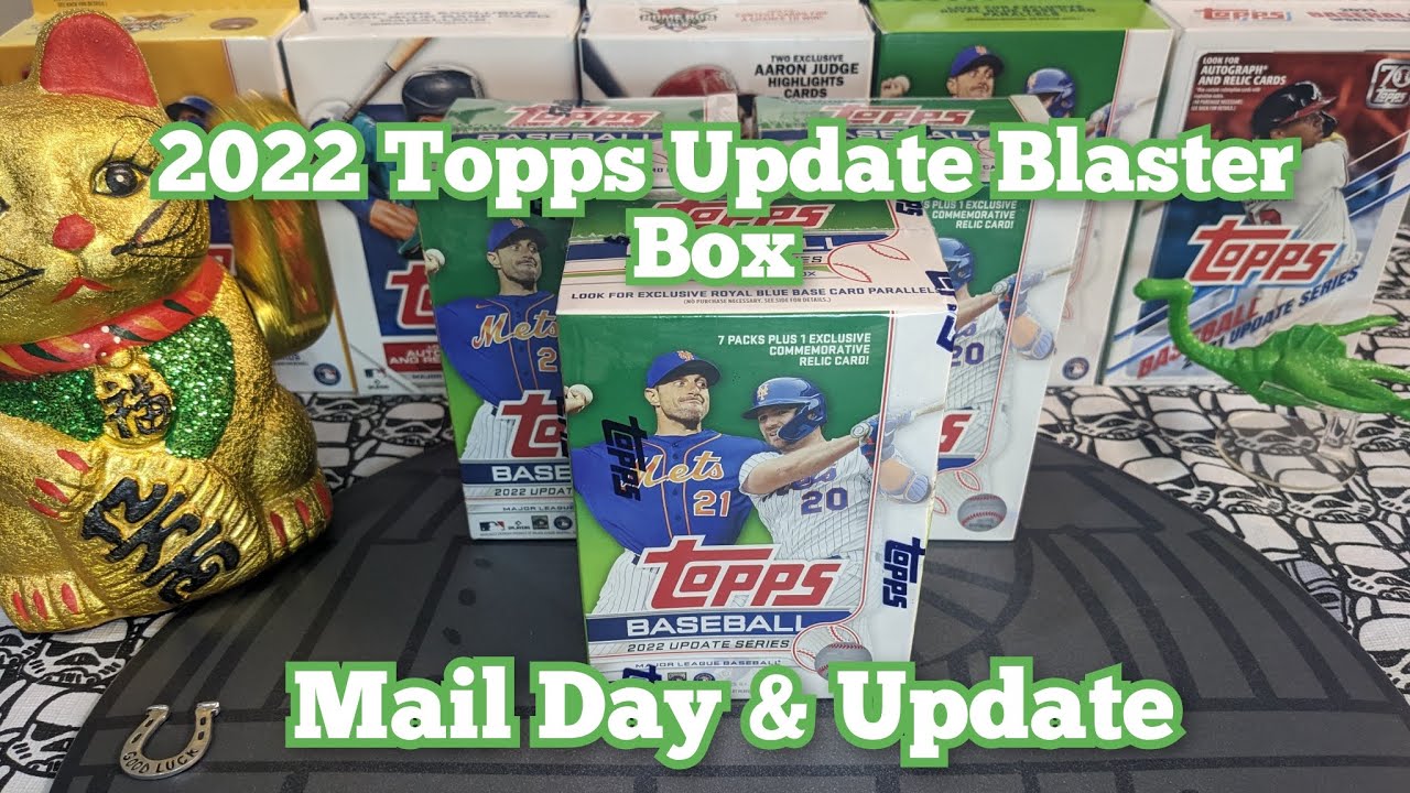 2022 Topps Update Baseball Blaster Box Rip. Mail Day & Update. SP ...
