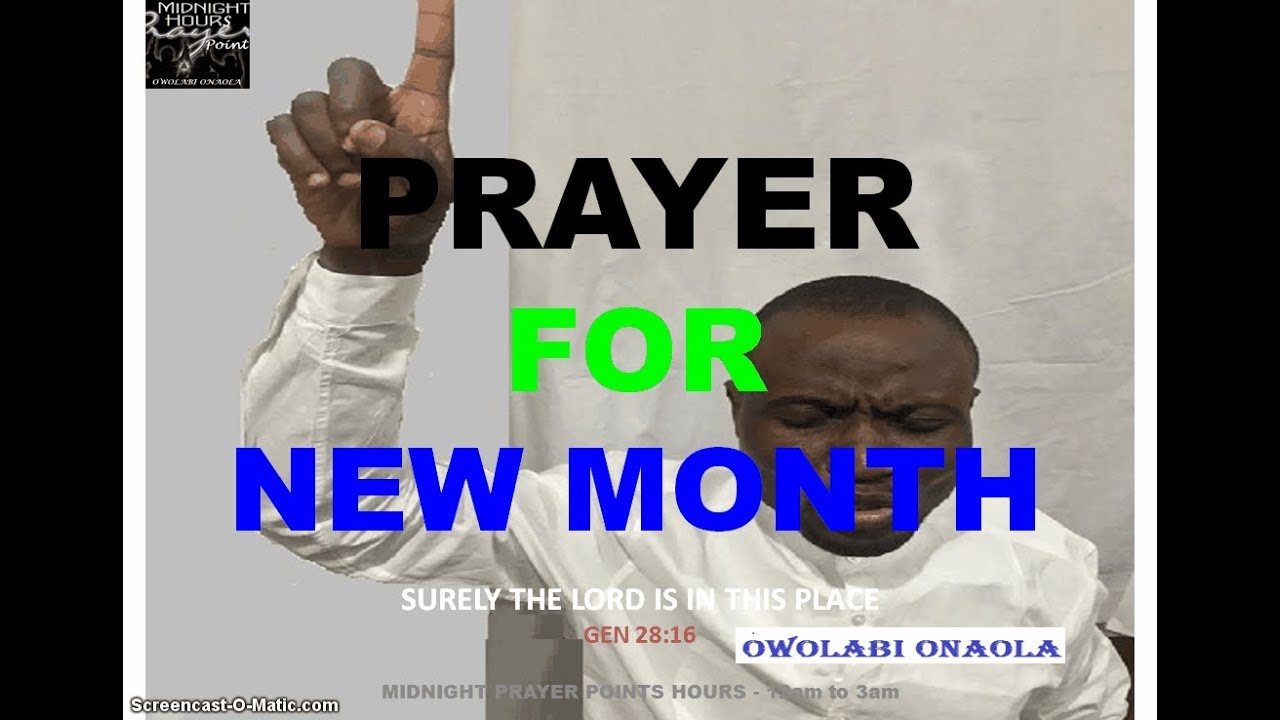 Prayer for New Month - Owolabi Onaola - YouTube