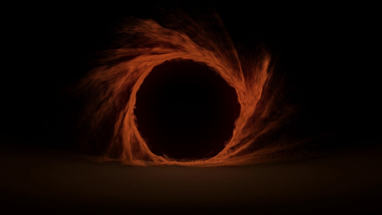 Maya particles portal simulation - YouTube