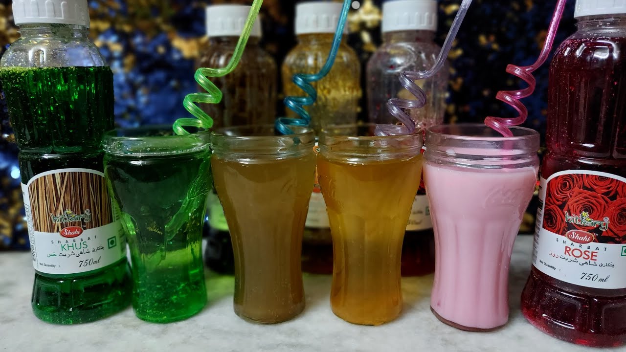 hitkari ke thande thande sharbat/#pani/dhudh/ya phir soda Mei banne ...
