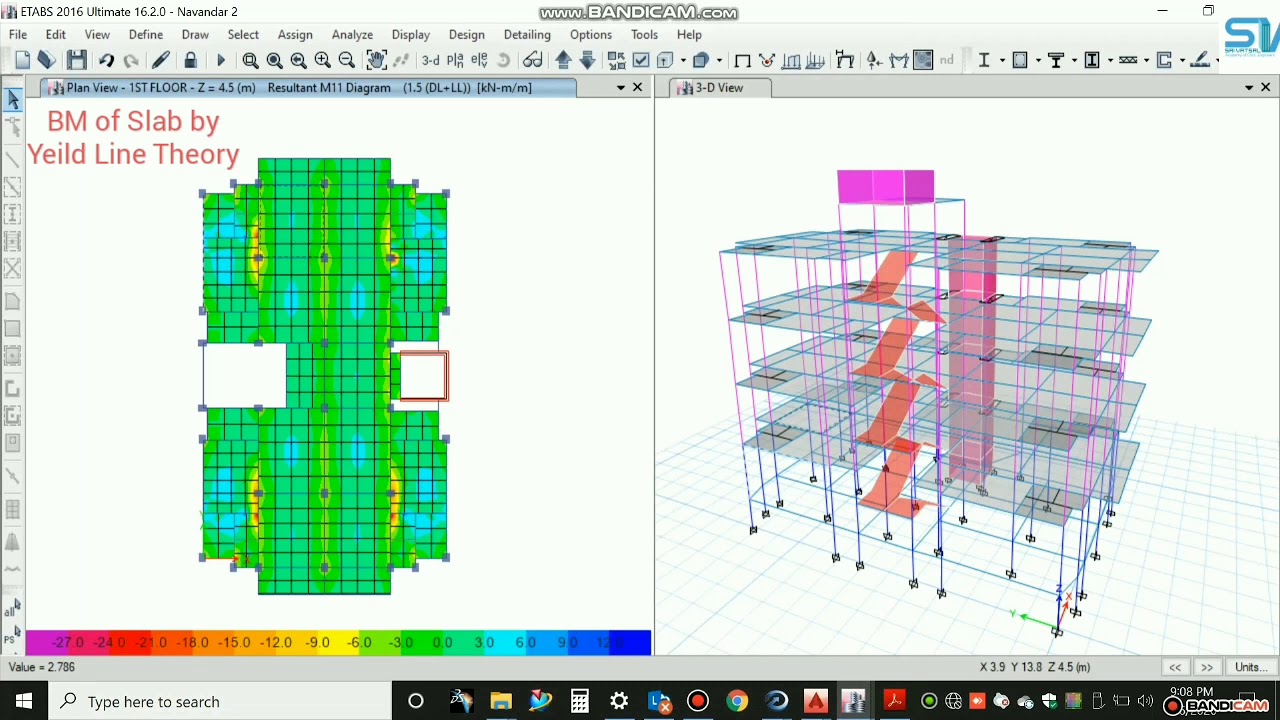 How works Structural Engineers on software by using AutoCAD, ETABS ...