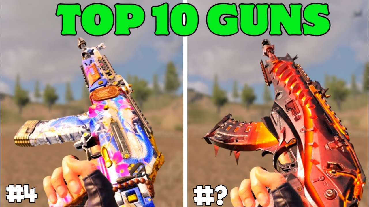 Top 10 BEST Guns in Cod Mobile SEASON 2! | codm br best guns | call of ...