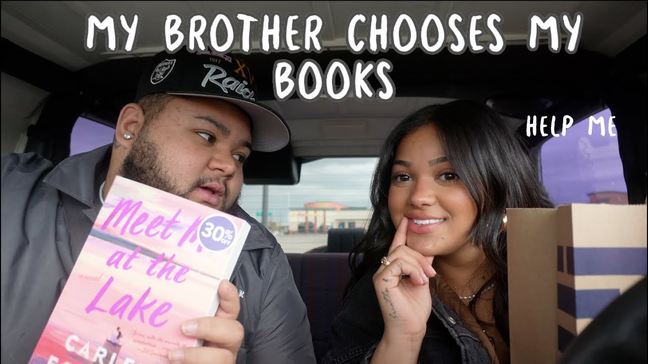 letting my brother choose my books for a week - YouTube