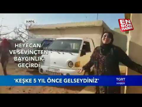 Mehmetçik'i gören kadın: Neden 5 yıl önce gelmediniz