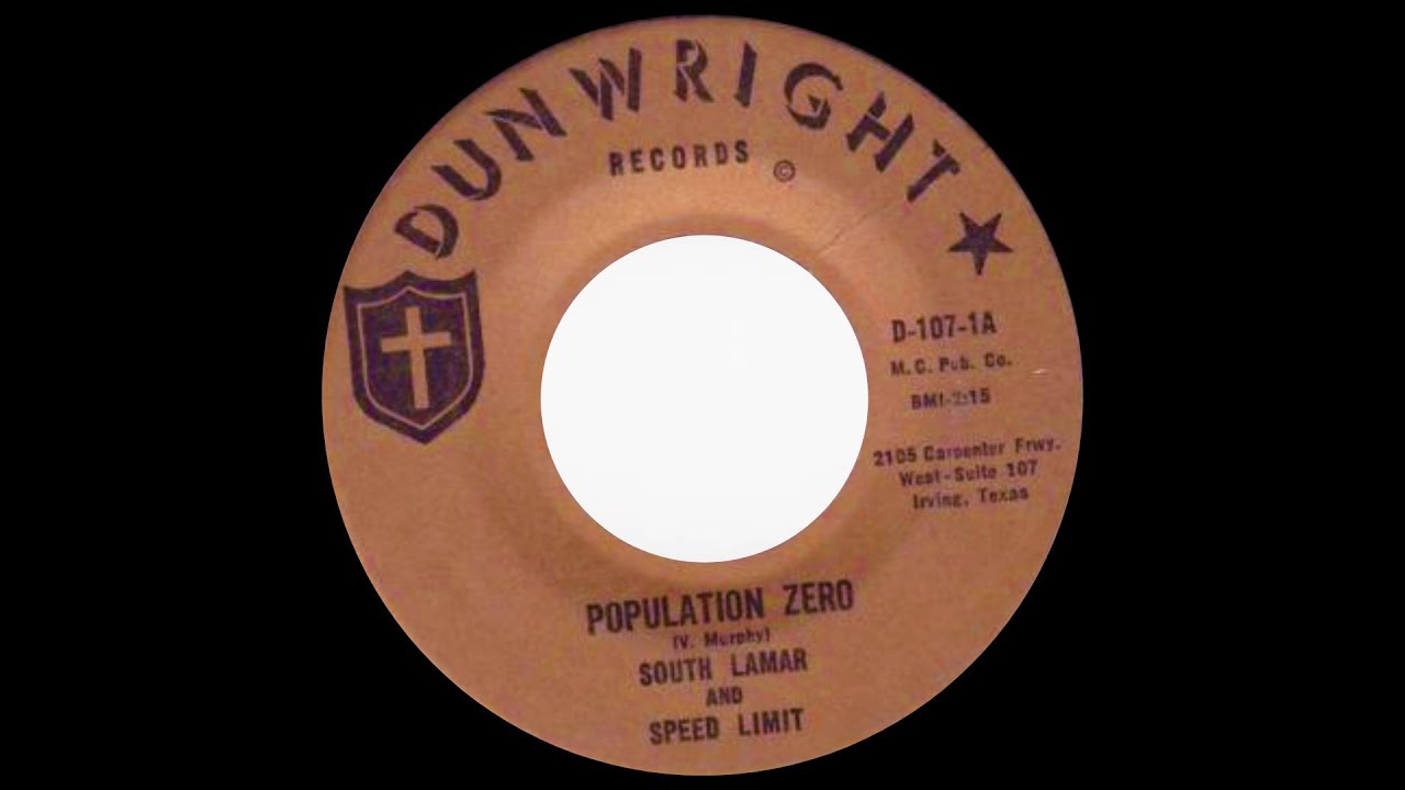 Population Zero- South Lamar & Speed Limit (lyrics) - YouTube