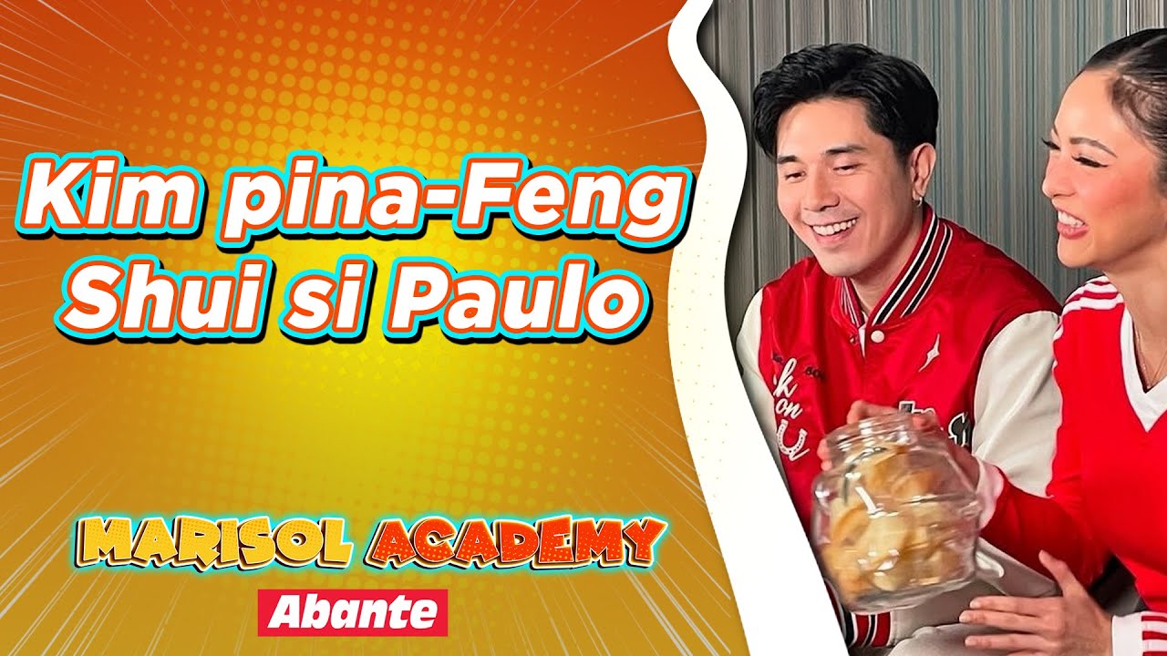 Kim pina-feng Shui si Paulo | MARISOL ACADEMY QUICKIE - YouTube