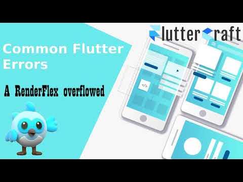 Common Flutter Errors #1 - A RenderFlex Overflowed - YouTube