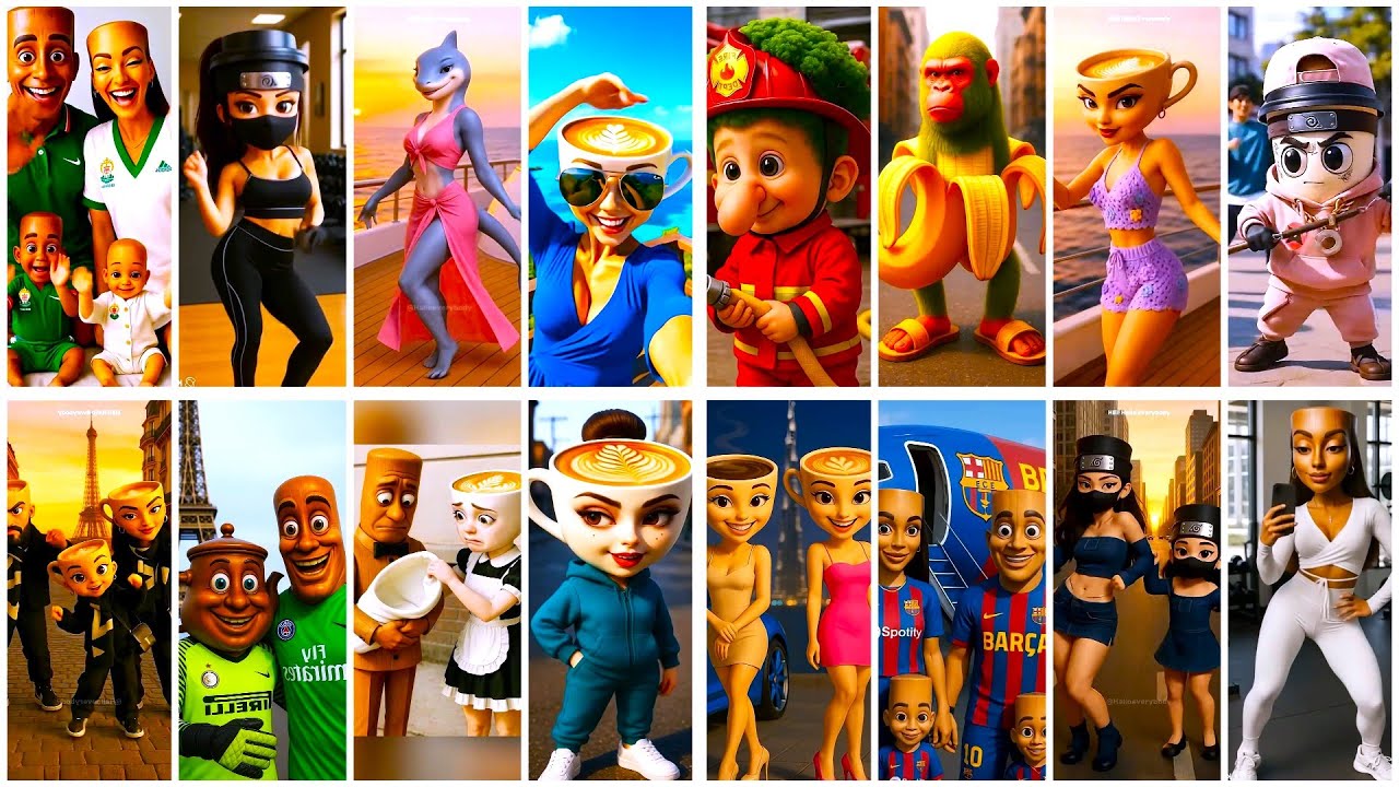 Italian Brainrot meme mega battle But They All Broken Brainrot Part ...