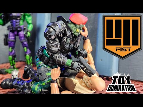 FIST Action Figure Doom Sinner and Doom Trooper Review - YouTube