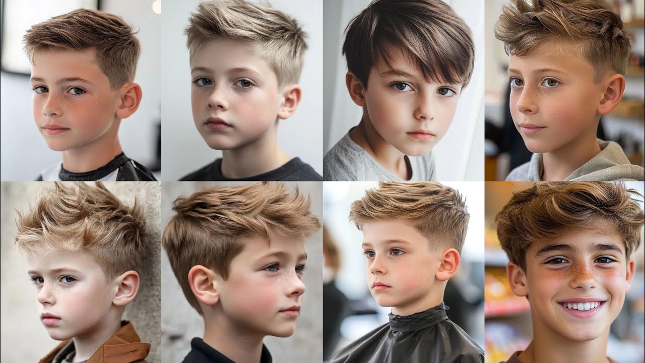 Most Beautiful and stunning New school boys hair looks//gorgeous school ...