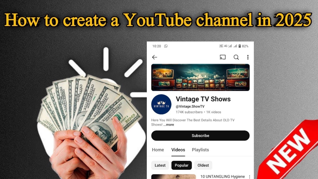 || HOW TO CREATE YOUTUBE CHANNEL IN 2025 SETTING|| basic information ...
