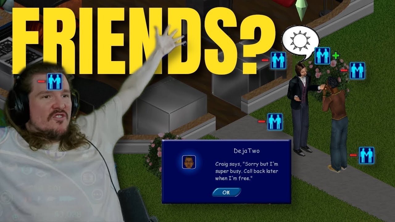 We NEED Friends! | Sims 1 Longplay | Episode 4 - YouTube